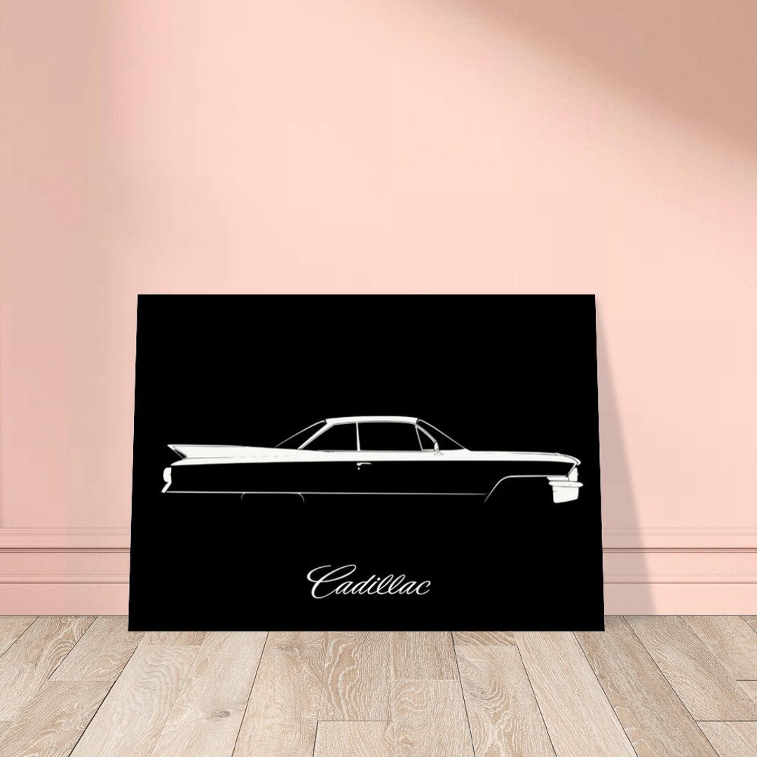 CADILLAC DEVILLE Luxury Poster Art Museum Quality Matte Paper - Etsy