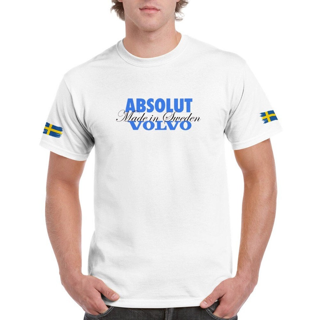 Absolut Volvo heavyweight Unisex Crewneck T-shirt - Etsy