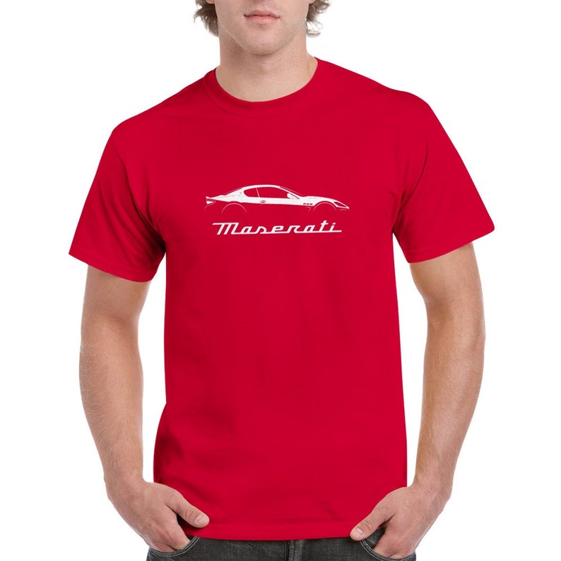 Maserati Granturismo Heavyweight Unisex Crewneck Tshirt - Etsy