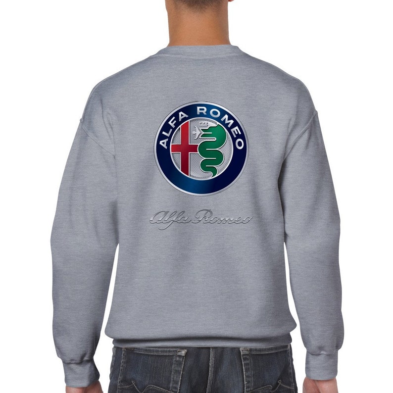 Alfa Romeo Klassisk Crewneck Unisex Sweatshirt - Etsy
