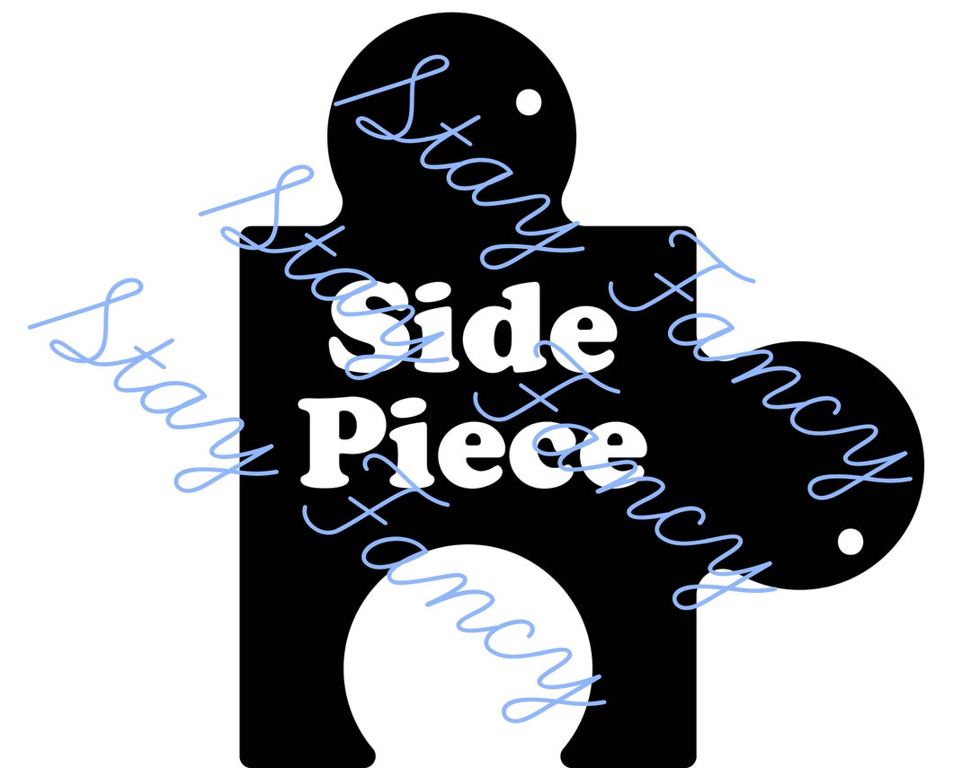 Side Piece Svg Png Jpg Dxf Digital Cut Files for Cricut, Silhouette - Etsy