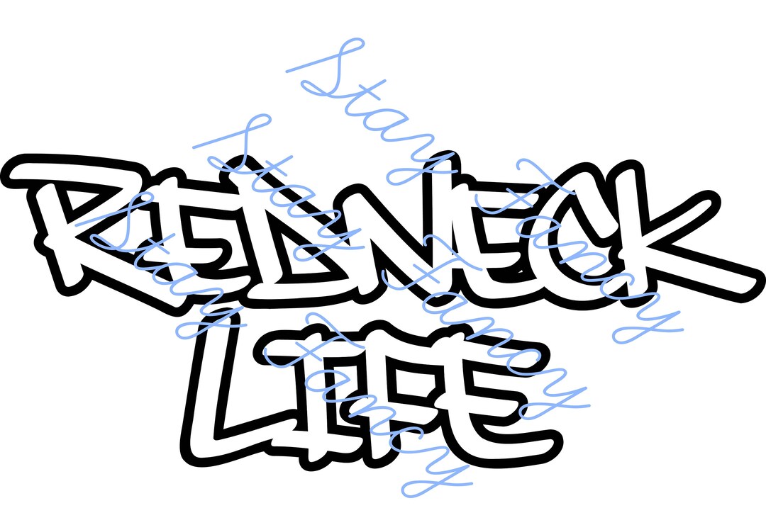 Redneck Life Svg Png Jpg Dxf Digital Cut Files for Cricut, Silhouette ...