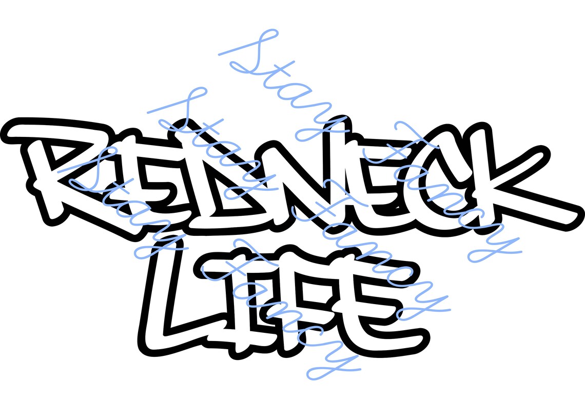 Redneck Life Svg Png Jpg Dxf Digital Cut Files for Cricut, Silhouette ...