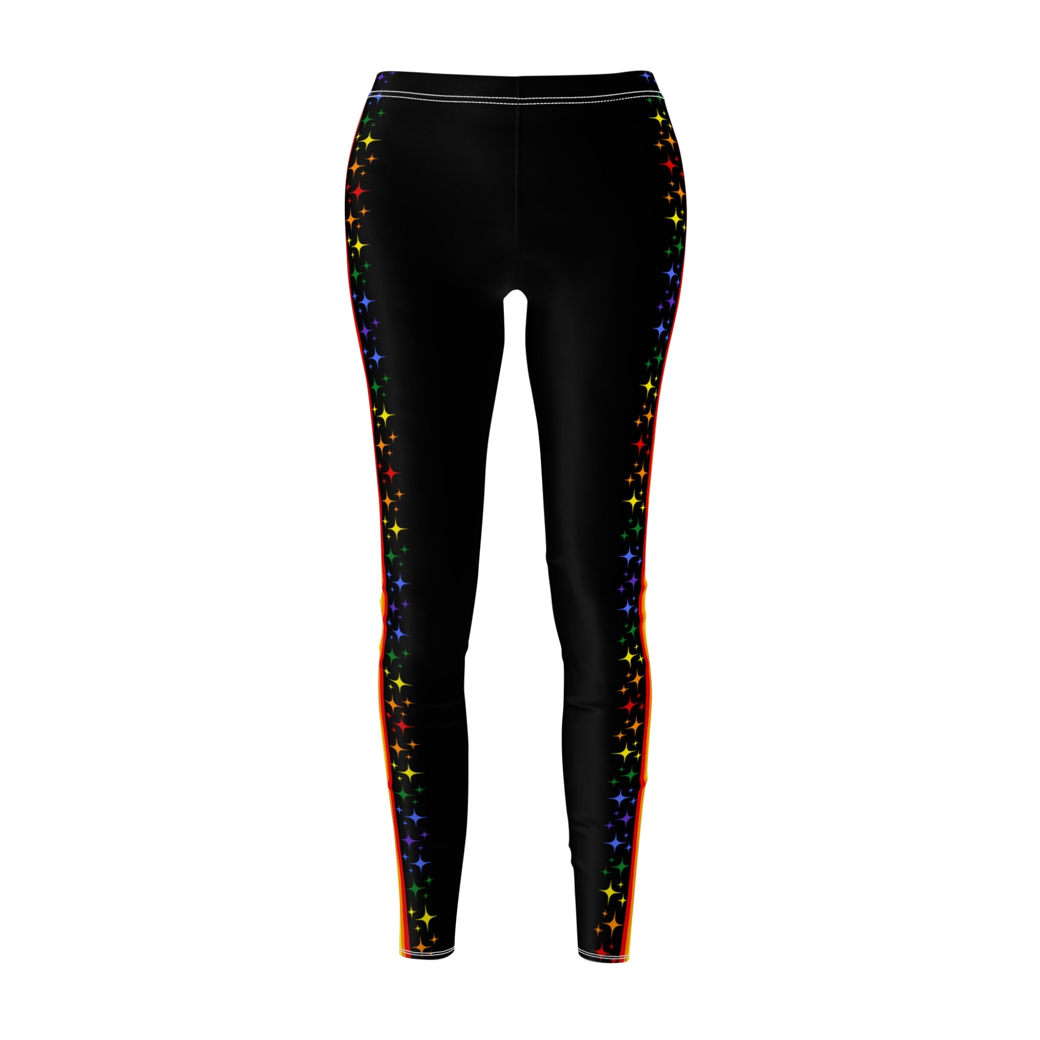 LGBT Pride, Transgender, Non-binary, Stars and Stripes Casual Leggings ...