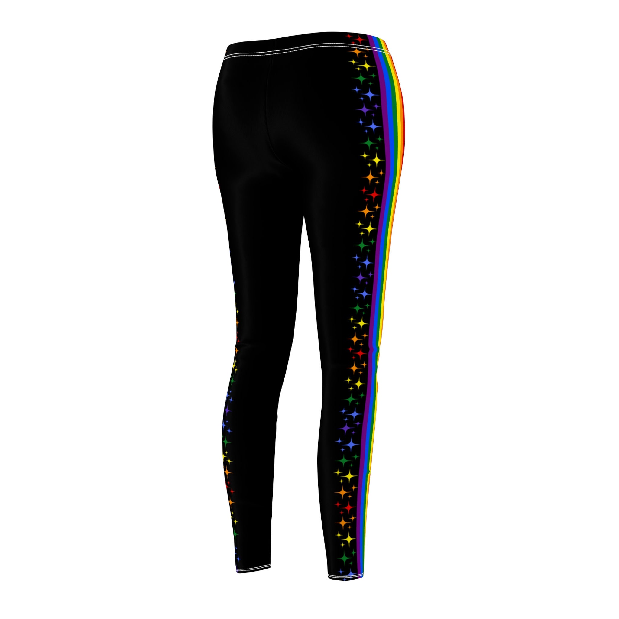 LGBT Pride, Transgender, Non-binary, Stars and Stripes Casual Leggings ...