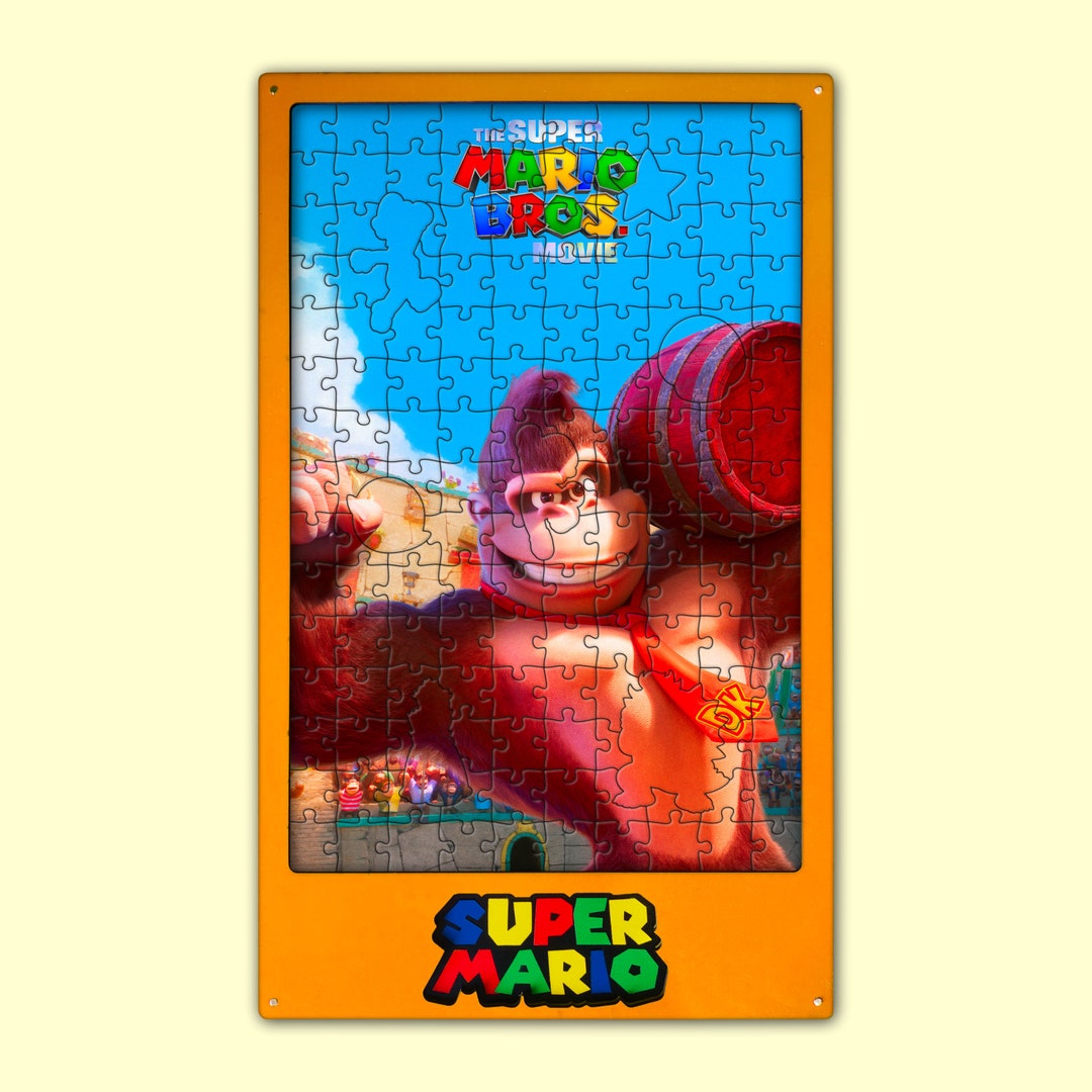 Digital File laser Cut Project Files Super Mario Puzzle 155 Piece ...