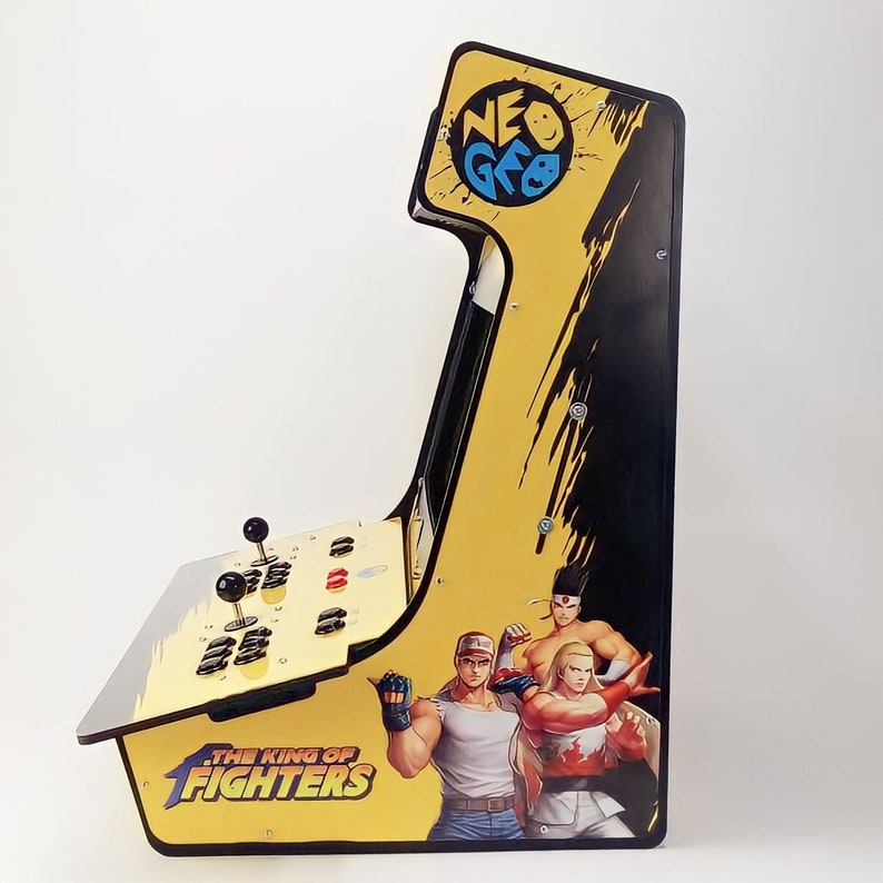 Arcade Bartop Machine Cabinet, Lasercut Files 6 and 3mm, Dxf, Pdf, Eps ...