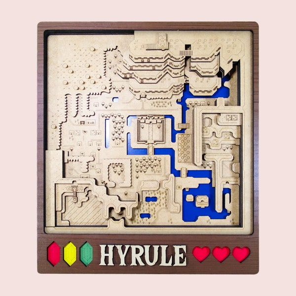 Zelda Map - Etsy