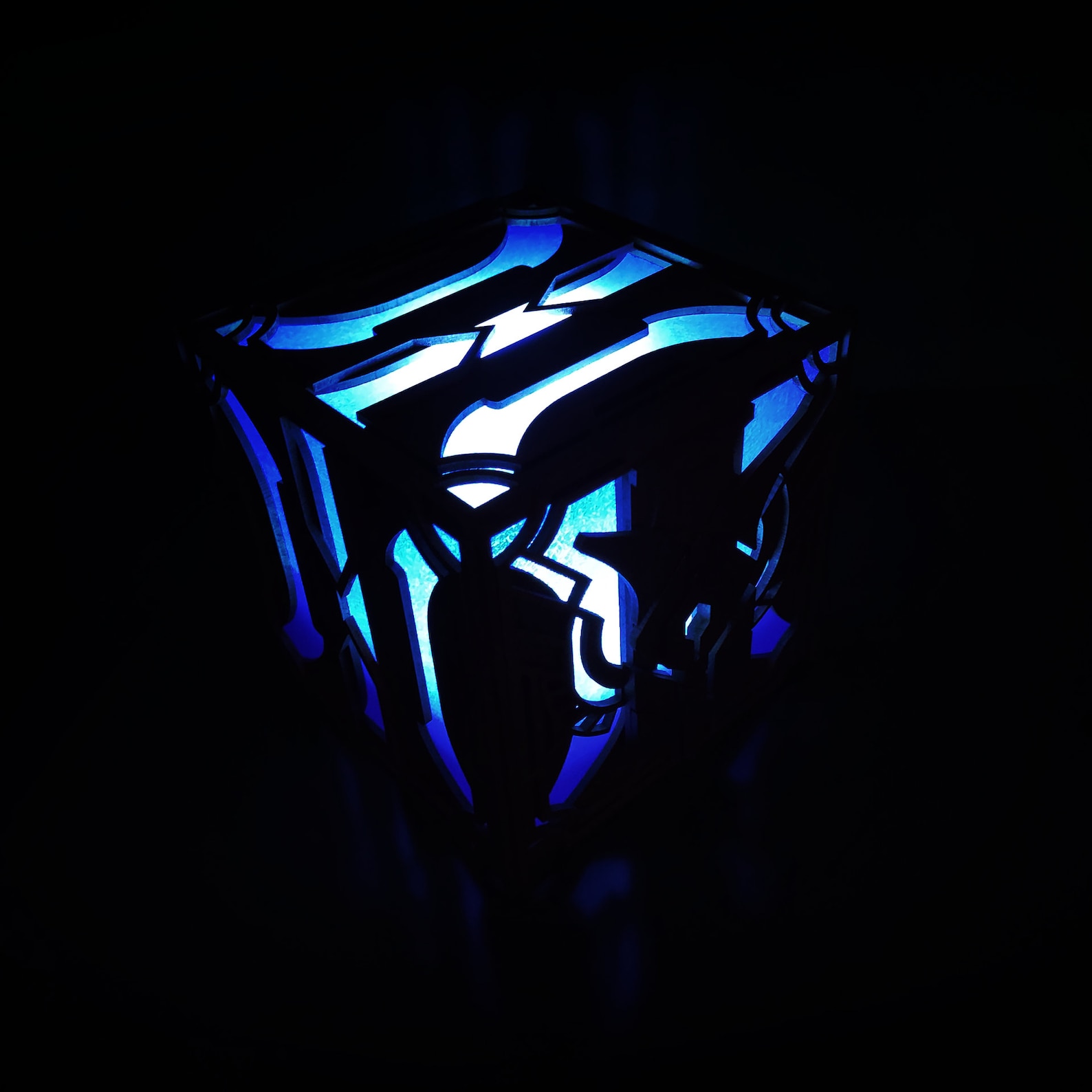 Hextech Chest Lamp - Laser Cut Project #DIY, Perfect for Gamers ...