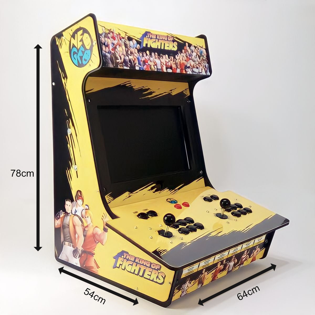 Arcade Bartop Machine Cabinet, Lasercut Files 6 and 3mm, Dxf, Pdf, Eps ...