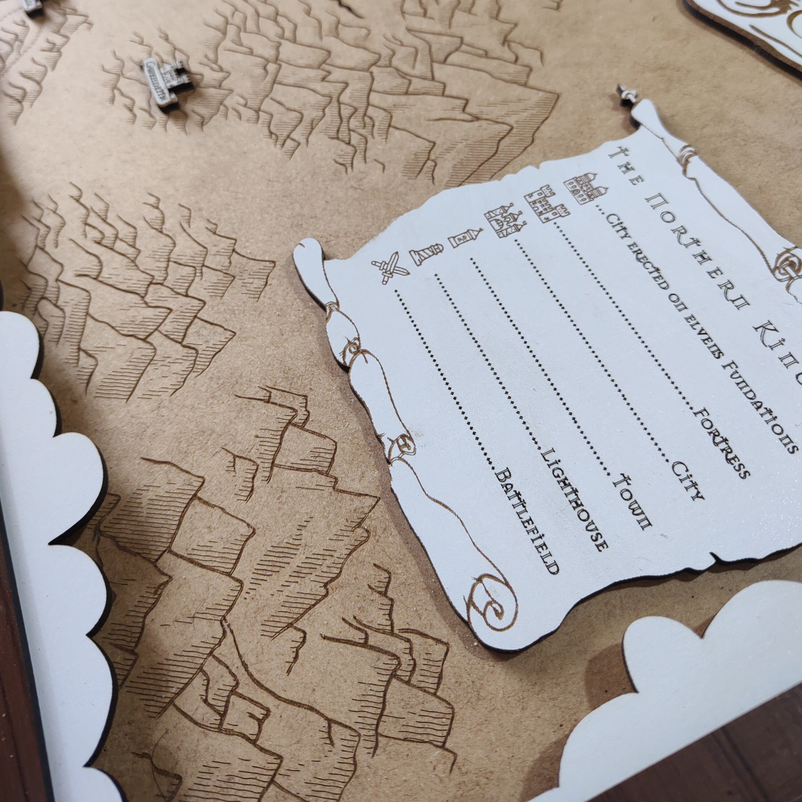 Map Frame, the Witcher Wild Hunt Laser Cut Files - Etsy