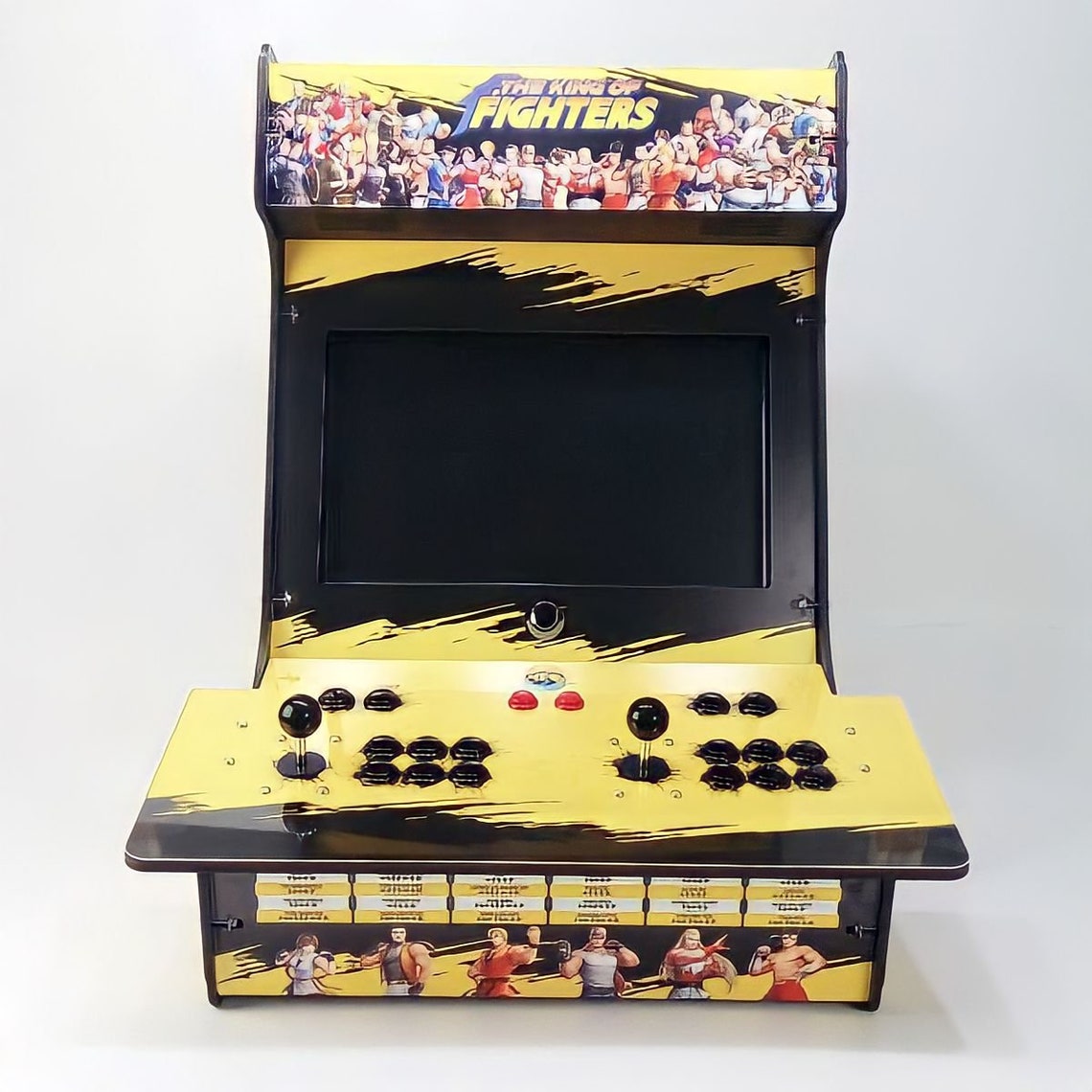 Arcade Bartop Machine Cabinet, Lasercut Files 6 and 3mm, Dxf, Pdf, Eps ...