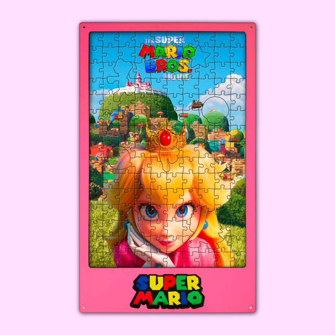 Digital File laser Cut Project Files Super Mario Puzzle 155 Piece ...