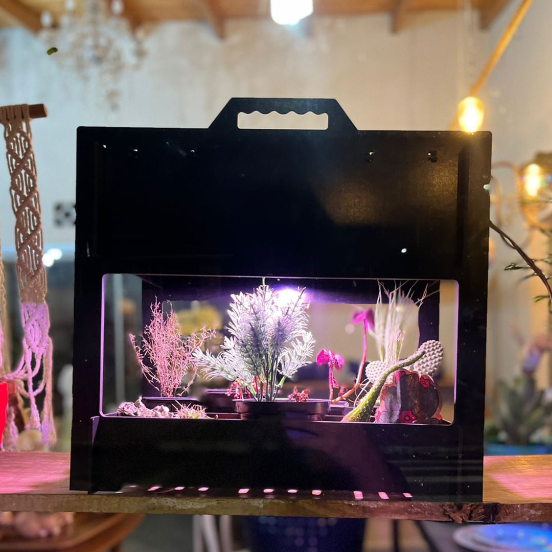 Laser Cut Files, Stackable Indoor Vegetable Garden | Perfect for ...