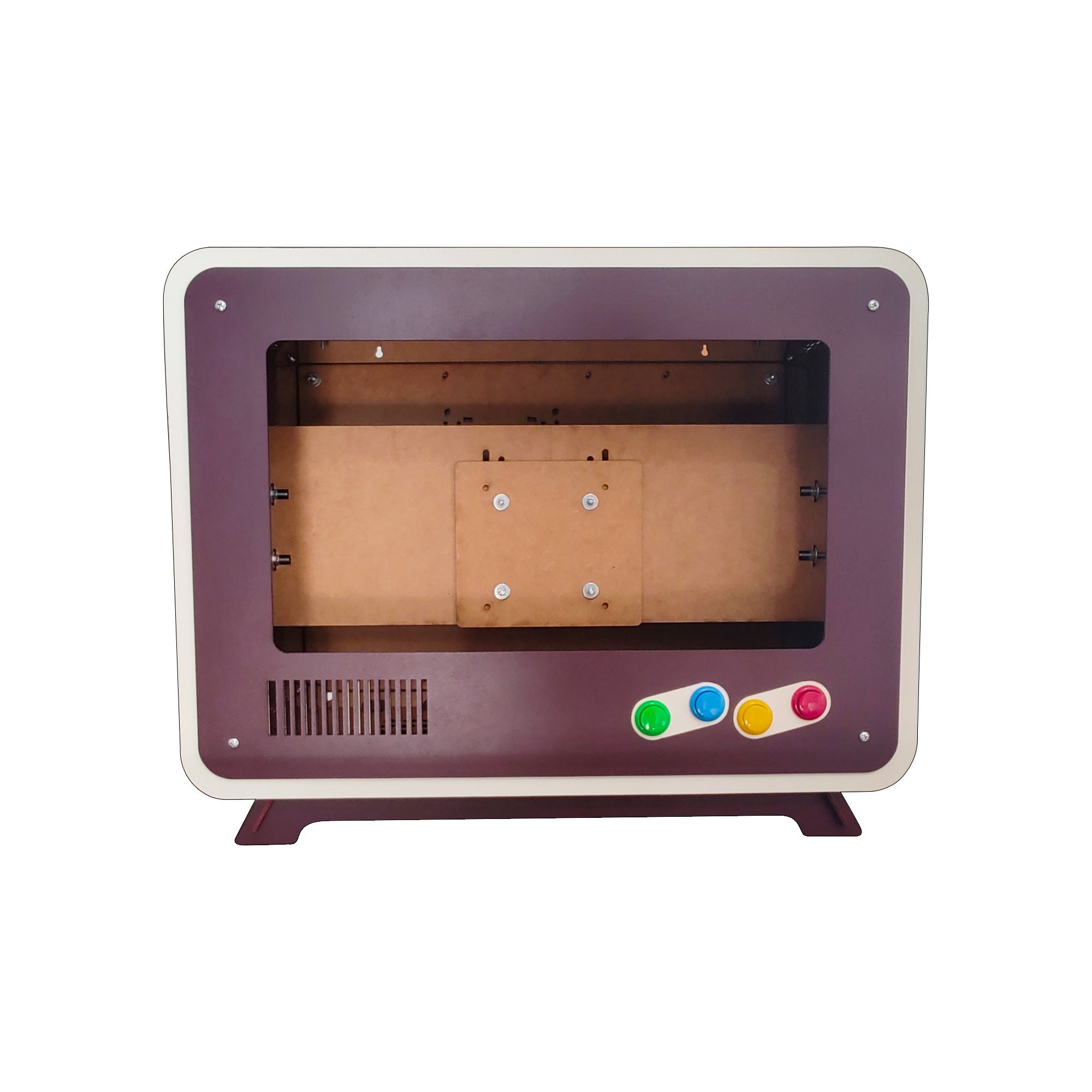 Arcade Bartop - TV BOX Machine Cabinet, Lasercut Files 3mm, Pdf and Eps ...