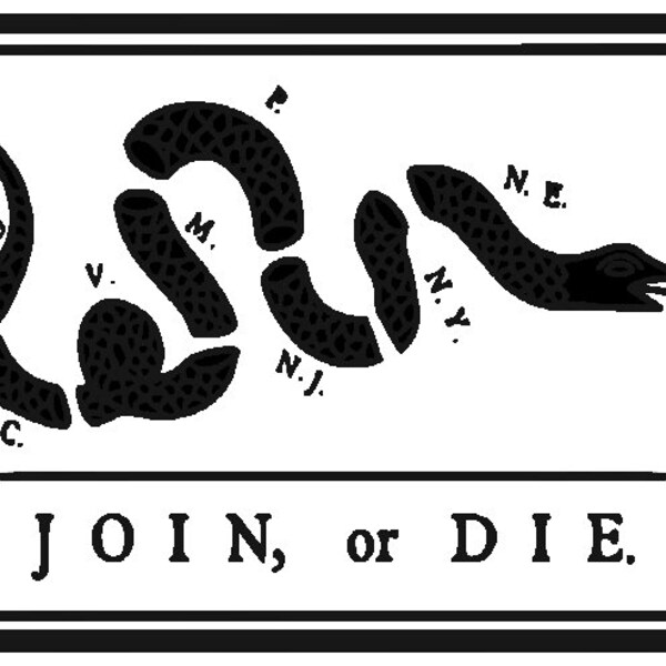 Join or Die Svg - Etsy