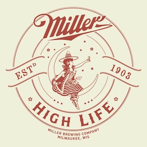 Miller High Life - Etsy