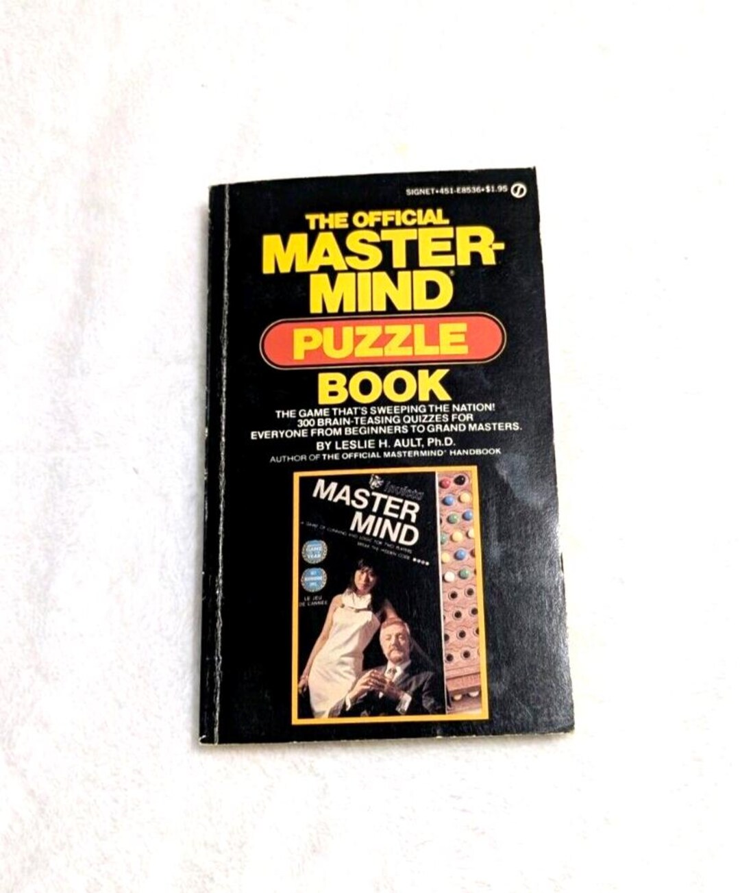 The Official Mastermind Puzzle Book 1978 Paperback by Leslie H. Ault 168 Pages - Etsy