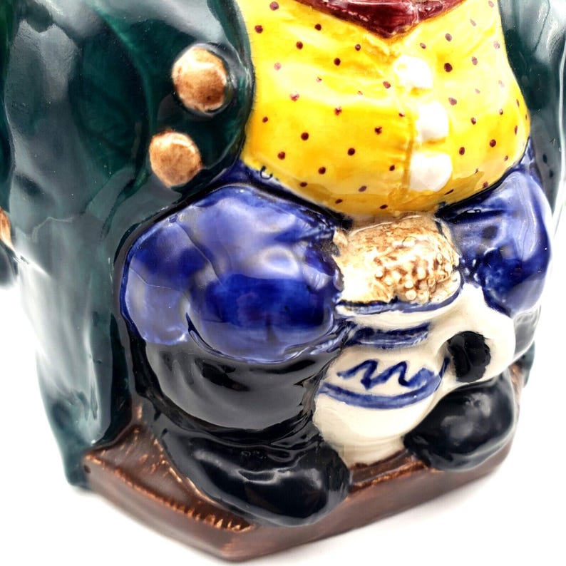 Vintage Burleigh Ware Toby Fillpot With Lid Ceramic England 7x9" VGC - Etsy