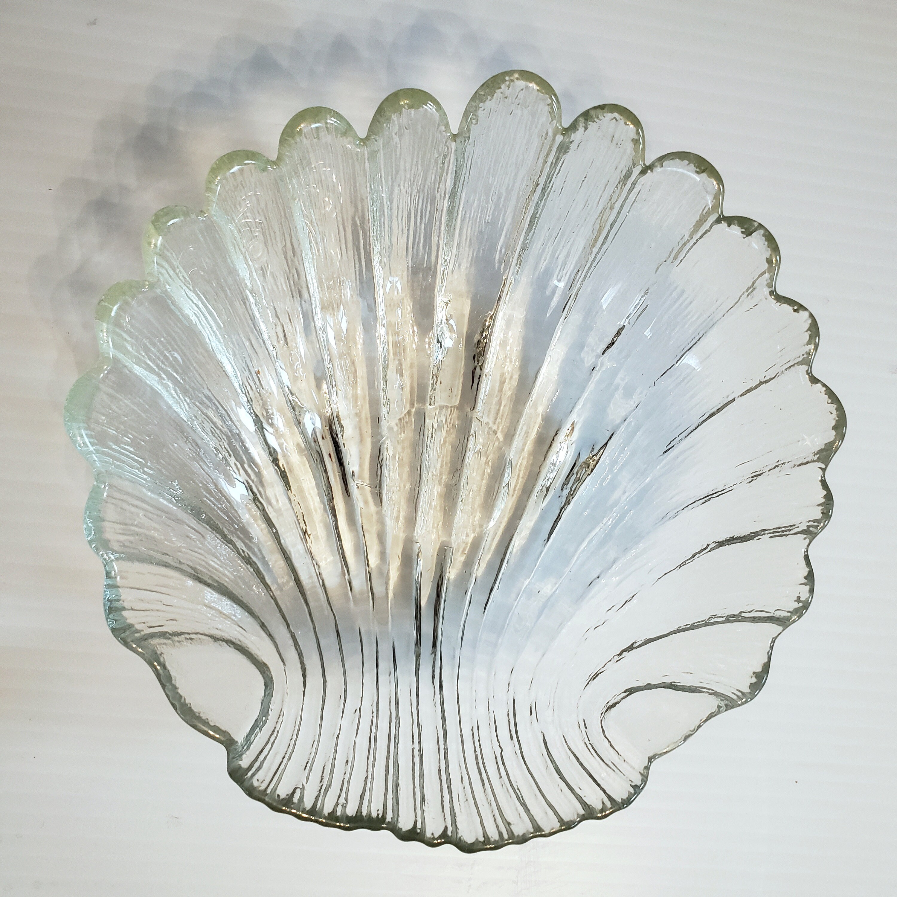 Set of 41 Vintage Clamshell Glass Bowls Textured Scalloped FREE SHIP - Etsy