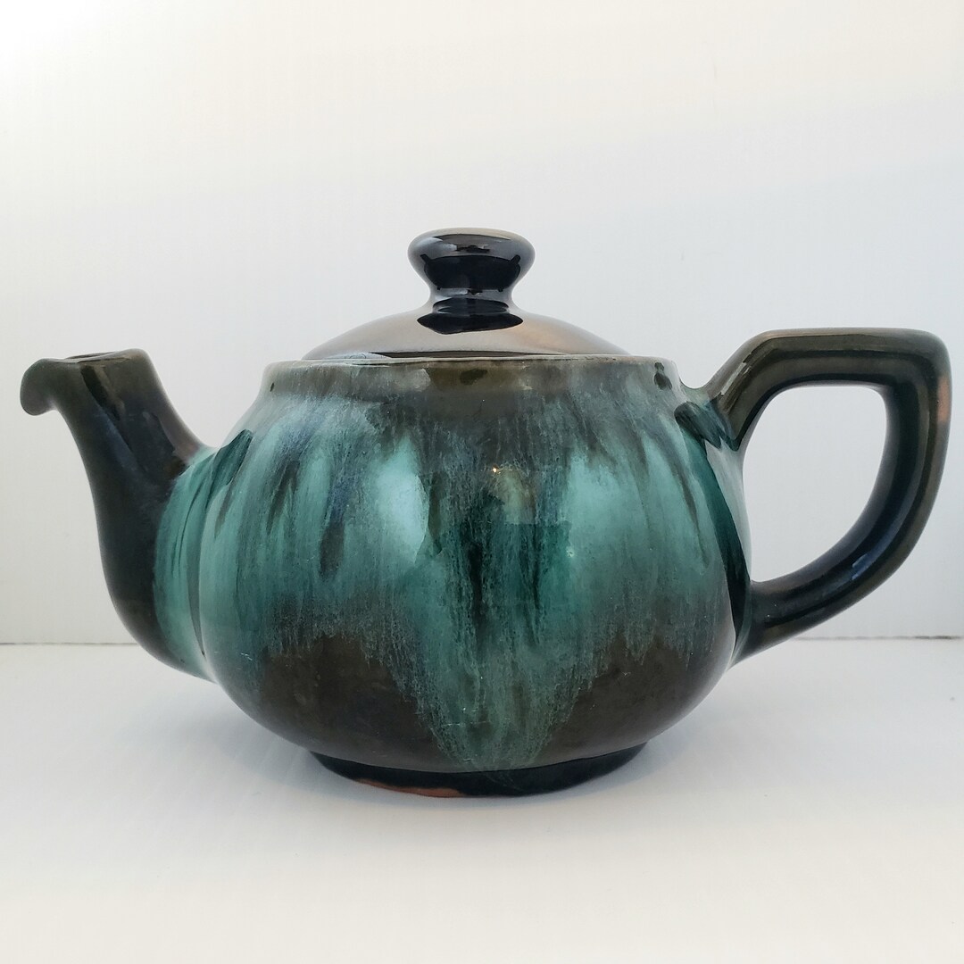 Vintage Royal Canadian Art Pottery Individual Teapot FREE - Etsy