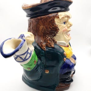 Vintage Burleigh Ware Toby Fillpot With Lid Ceramic England 7x9" VGC - Etsy