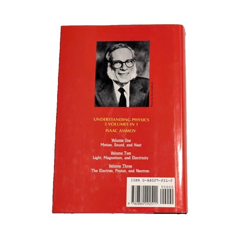 Understanding Physics by Isaac Asimov 1993 Hardcover DJ Three Volumes ...