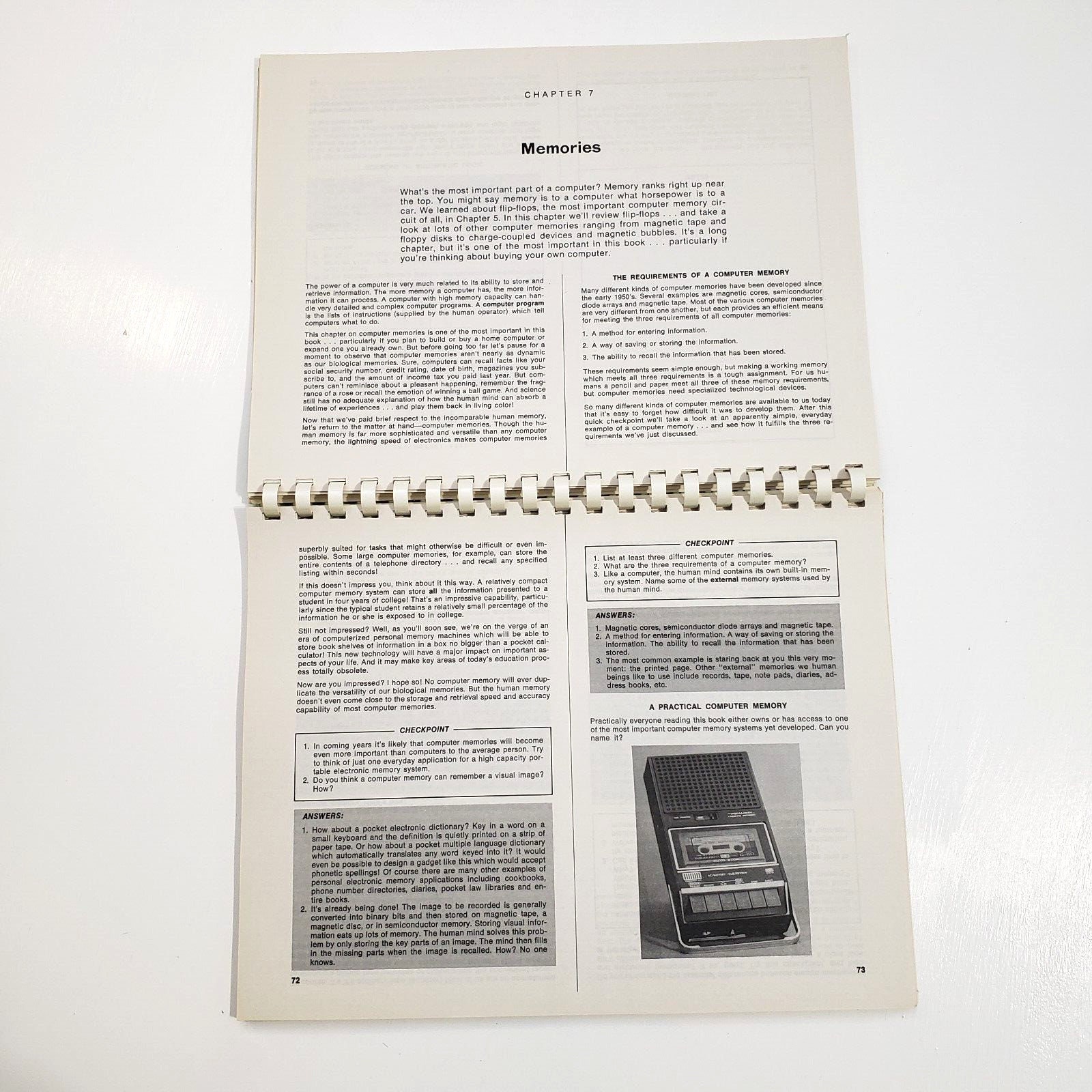 Vintage 1978 Radio Shack understanding Digital Computers Coil Bound ...