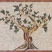 20 Roman Olive Tree Handmade Marble Mosaic Backsplash Tile - Etsy