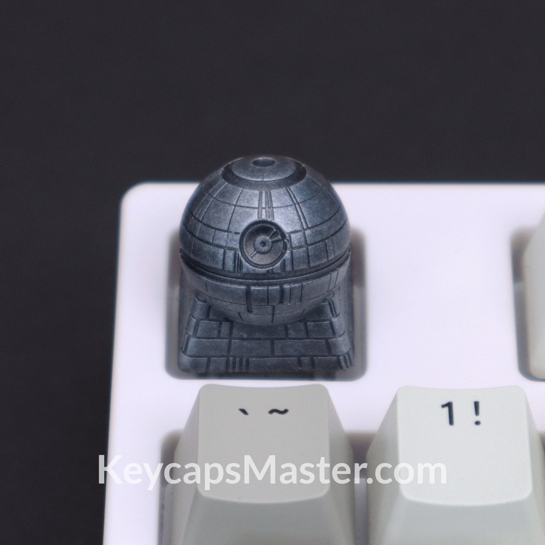 Death Star Star Wars Artisan Keycap Custom Keycap Resin - Etsy
