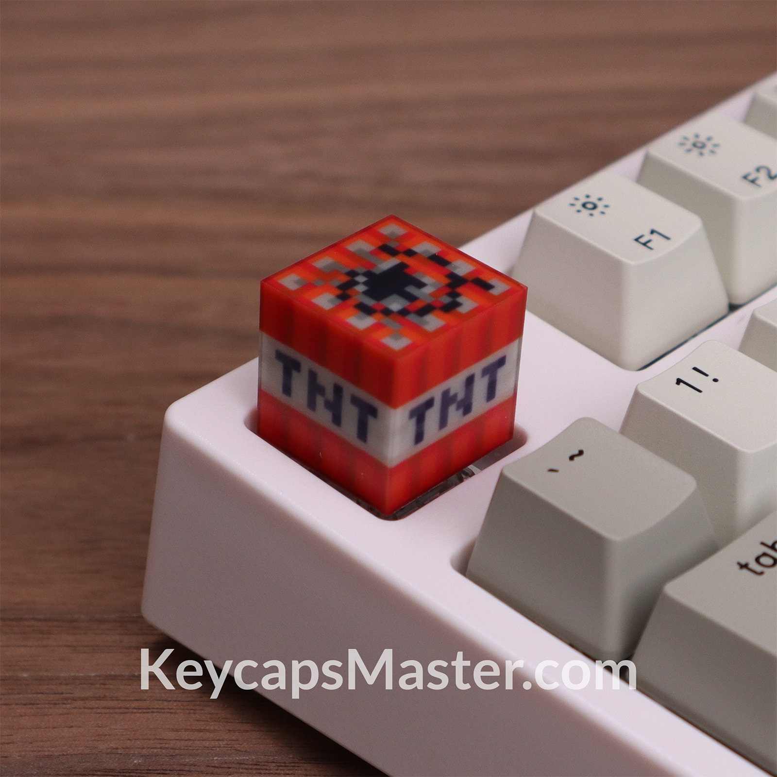 Minecraft TNT Artisan Keycap Custom Keycap Resin Keycap - Etsy