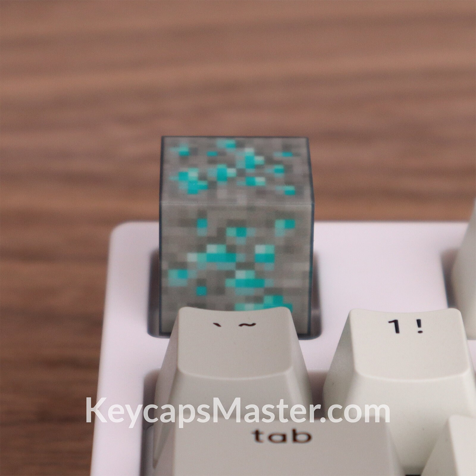 Minecraft Diamond Ore Artisan Keycap Custom Keycap Resin - Etsy