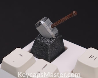 Thors Hammer Mechanical Keyboard Cherry Mx Keycap - Etsy