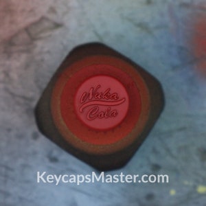 Nuka Cola Artisan Keycap, Custom Keycap, Resin Keycap, Cherry MX ...