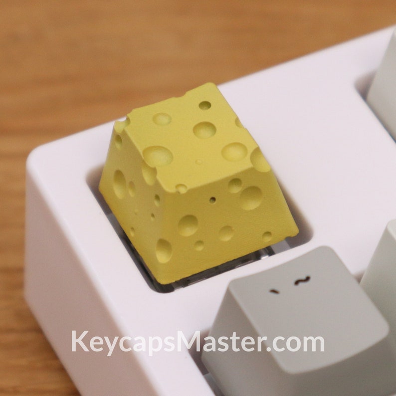 Cheese Artisan Keycap Custom Keycap Resin Keycap Cherry MX - Etsy
