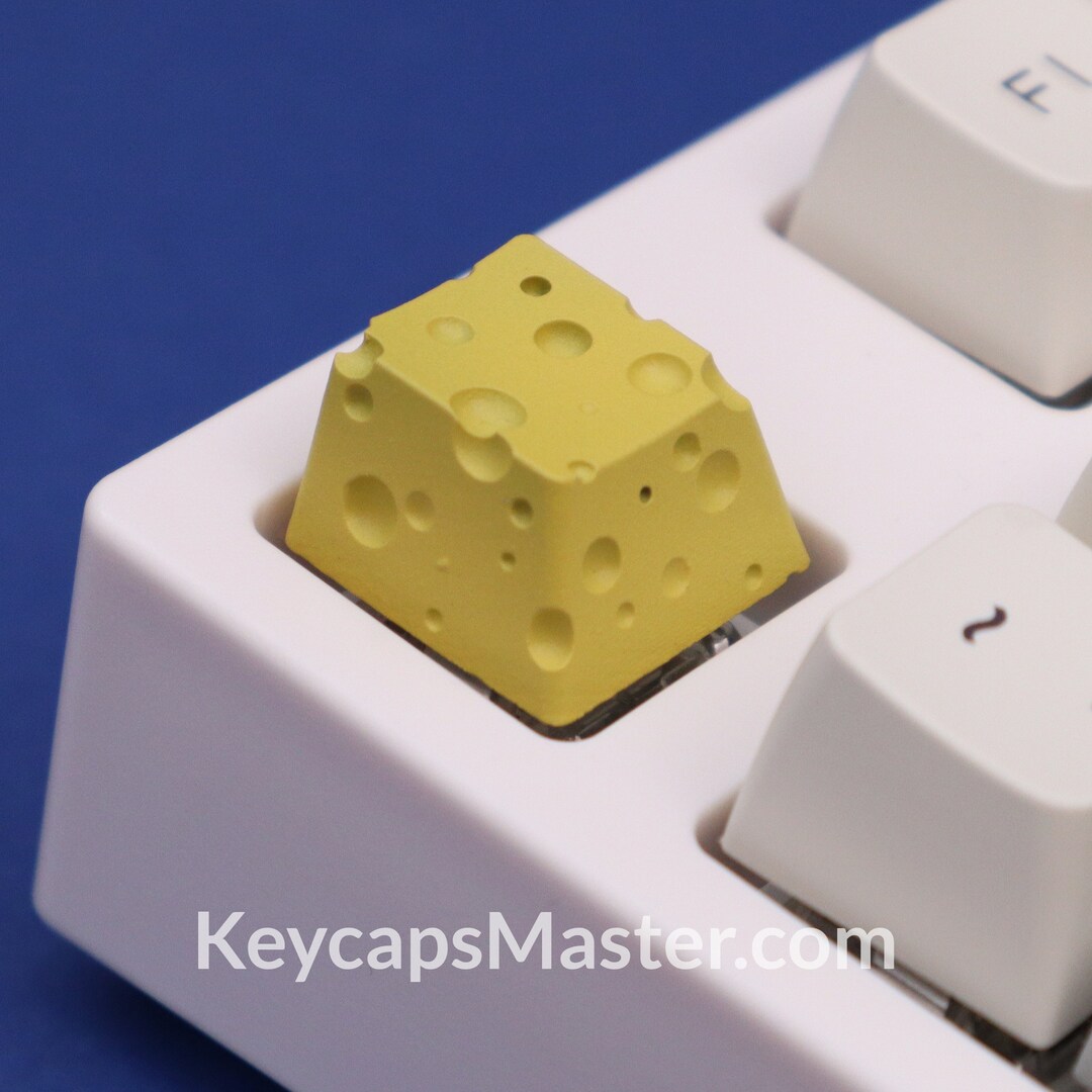 Cheese Artisan Keycap Custom Keycap Resin Keycap Cherry MX - Etsy