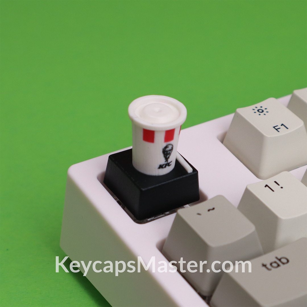 Large Cup Artisan Keycap, Custom Keycap, Resin Keycap, Cherry MX ...