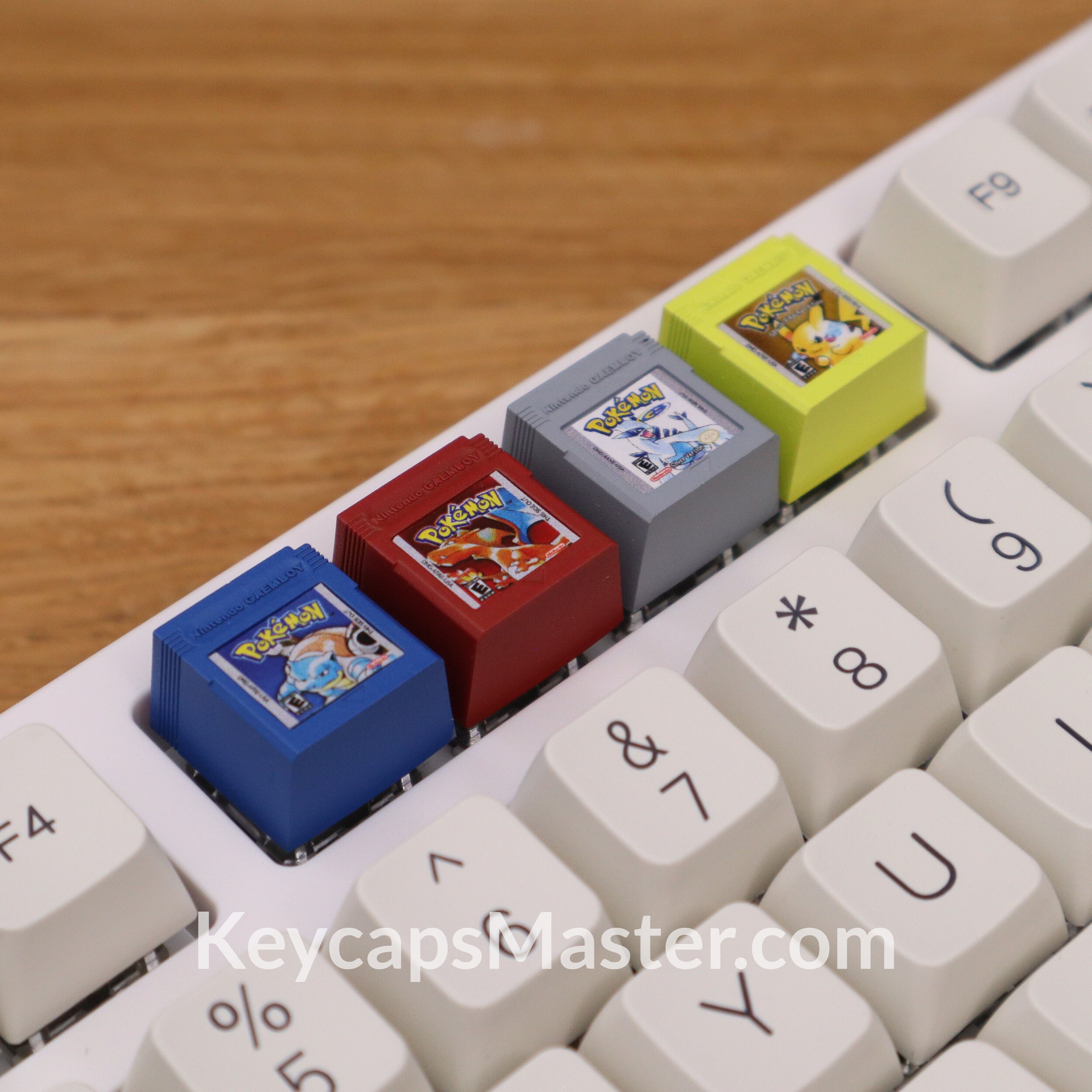 SET of 4 Gameboy Cartridge Artisan Keycap Custom Keycap - Etsy