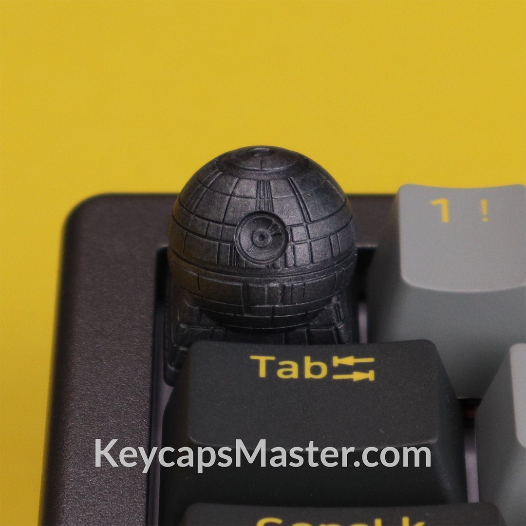 Death Star | Star Wars Artisan Keycap, Custom Keycap, Resin Keycap ...