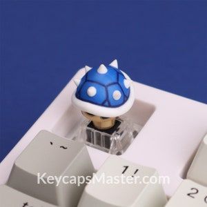 Super Mario Shell - SET Artisan Keycaps, Custom Keycap, Resin Keycap ...
