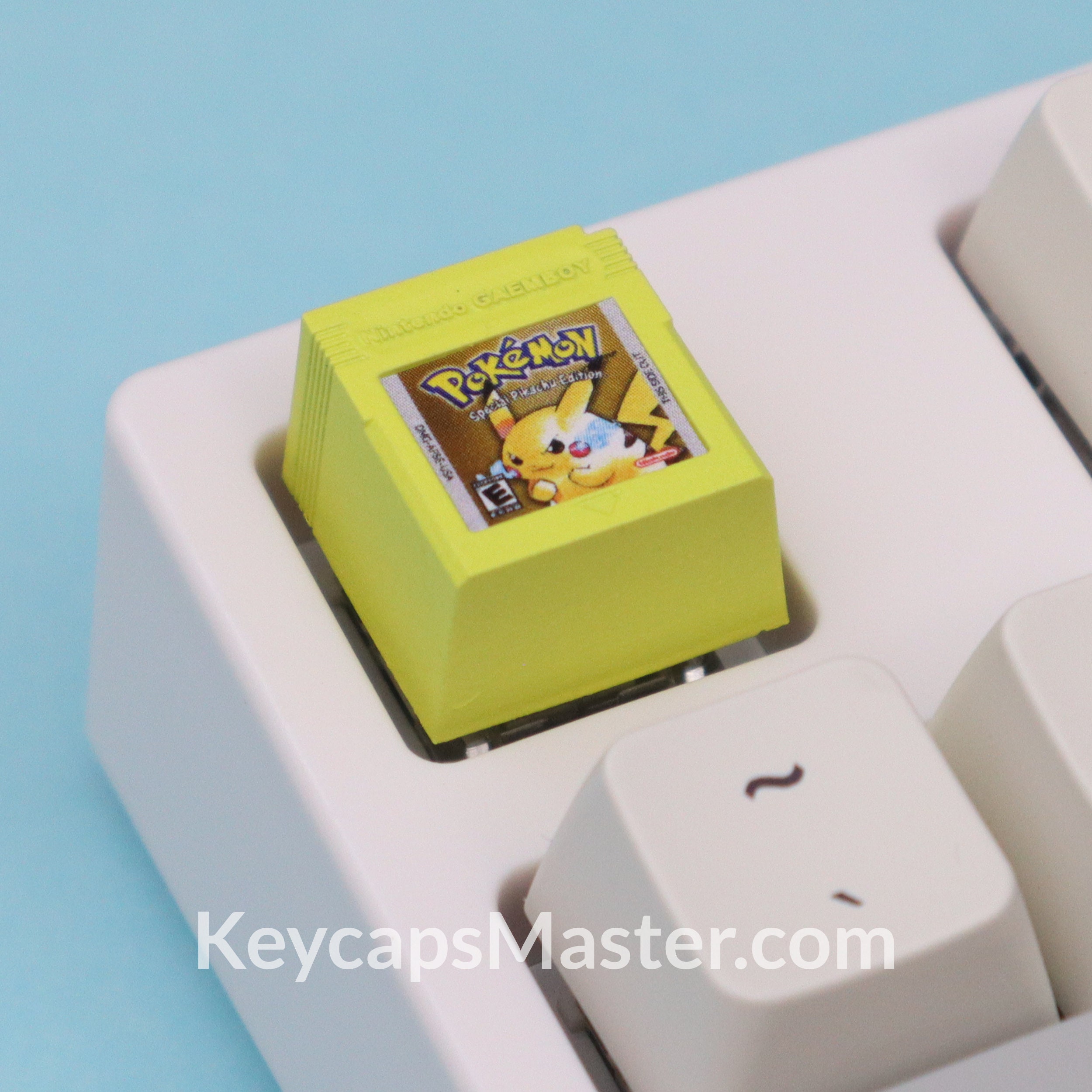 Gameboy Cartridge Yellow Artisan Keycap Custom Keycap - Etsy