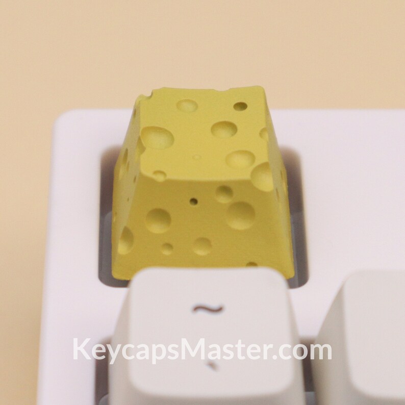 Cheese Artisan Keycap Custom Keycap Resin Keycap Cherry MX - Etsy
