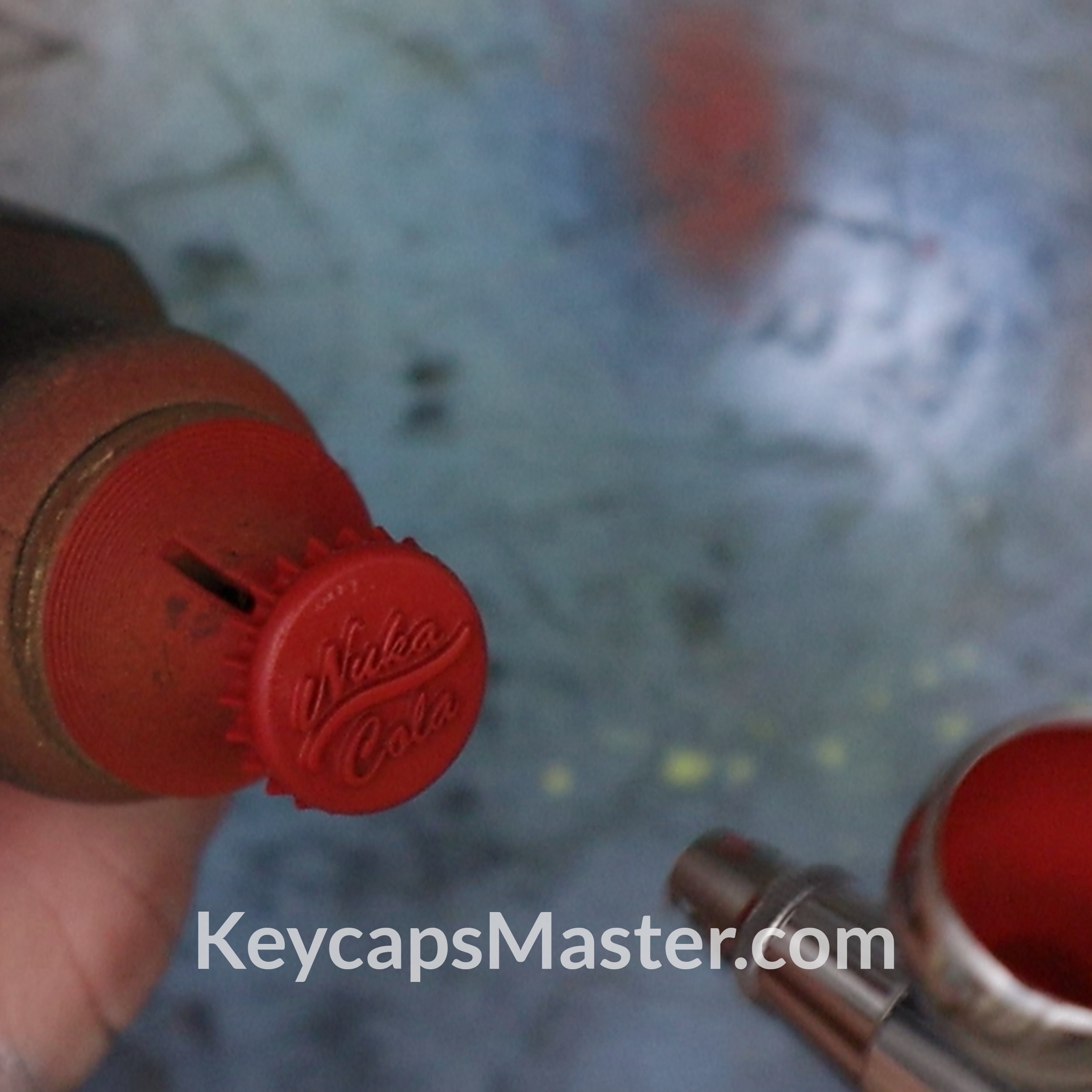 Nuka Cola Artisan Keycap, Custom Keycap, Resin Keycap, Cherry MX ...
