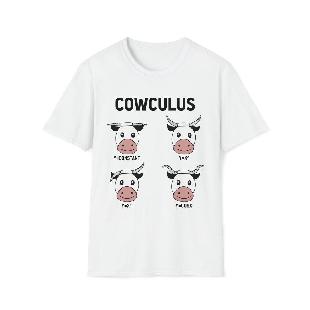 Camiseta de profesor de matemáticas sarcástica de Cowculus, ropa de ...