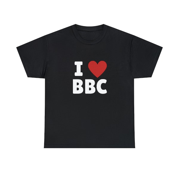 I Heart Bbc Shirt - Etsy