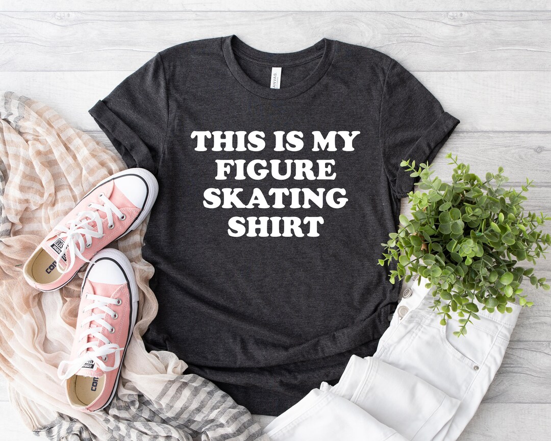 This is My Figure Skating Shirt, Gift for Figure Skater, Ice Skating ...