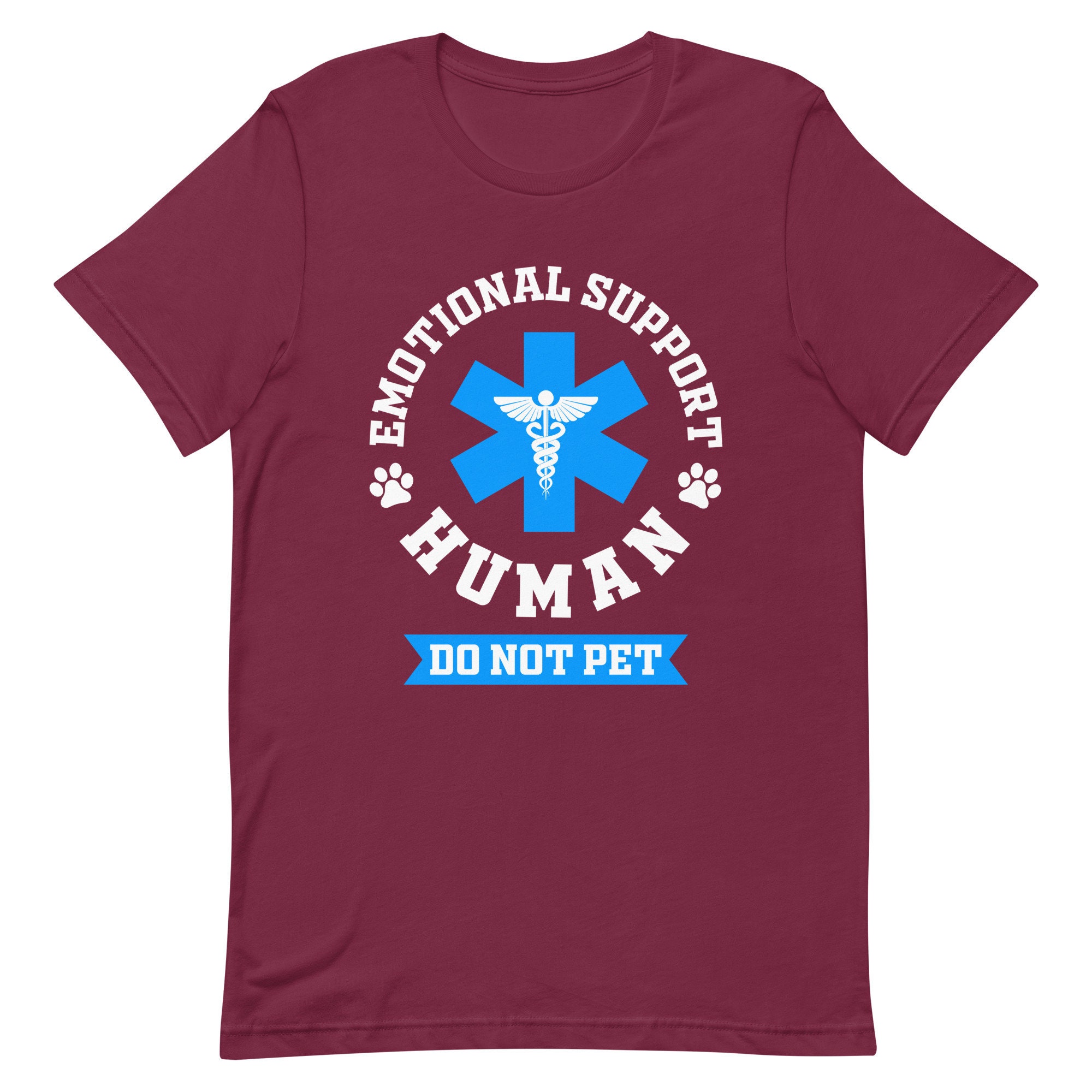 Emotional Support Human Do Not Pet T-shirt, Dog Lover Shirt, Funny Dog Shirt, Sarcastic Tees for ...