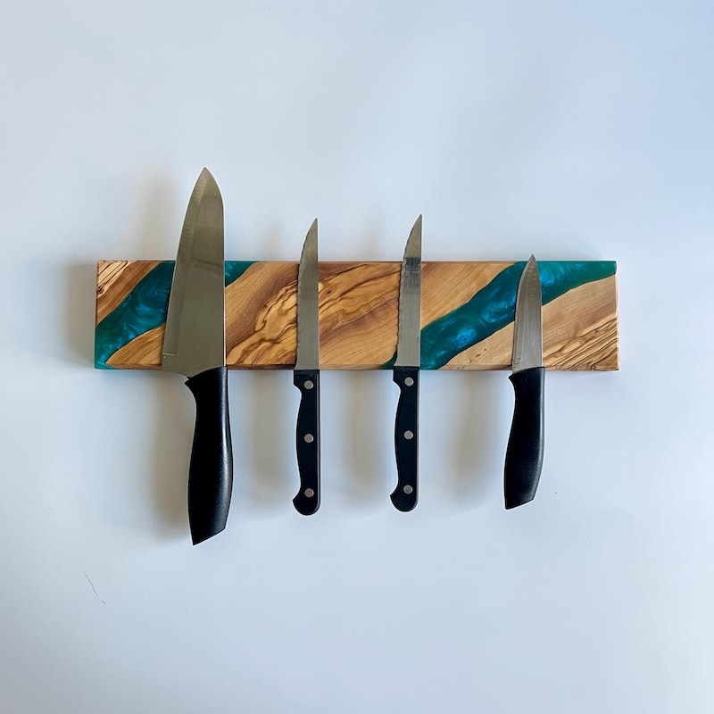 Wood Knife Rack - Etsy