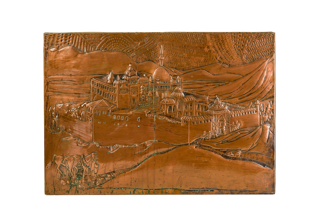Ishak Pasha Palace, Copper Relief Wall Art, Ottoman Architectural ...
