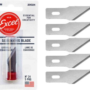 Excel 20024 #24 Deburring Knife Blades - USA - 5pc - Etsy